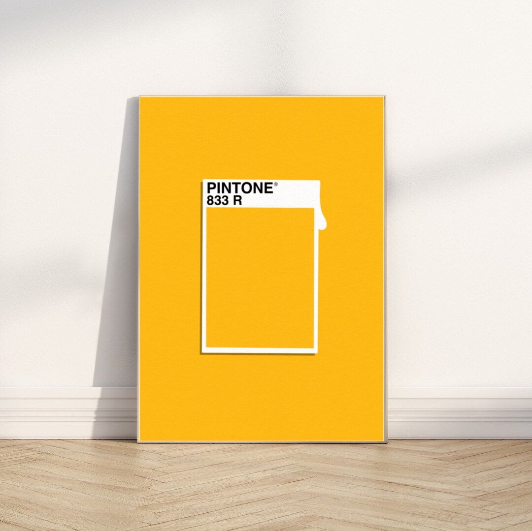 Pintone Beer Giclée Print: Pantone Style Retro Wall Art - Kitchen ...