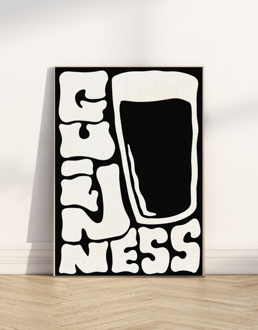 Guinness Print - A4 & A3 Print Sizes - Wall Art - Ireland - Groovy ...