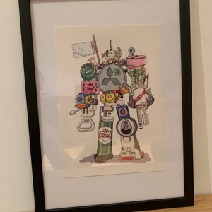 Sesh-bot Wall Art High Quality Giclee Print A4 & A3 Print Sizes - Etsy