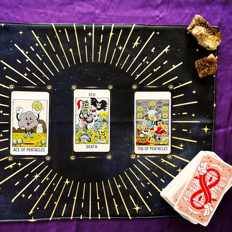Tarot Table Cloth - Etsy