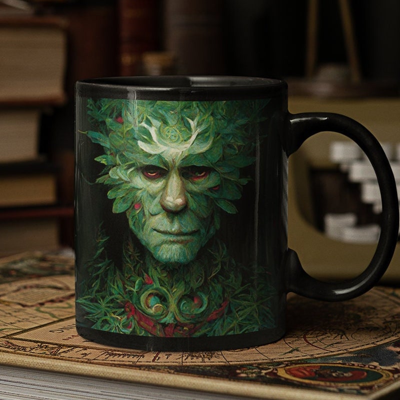 Greenman Mugs - Etsy