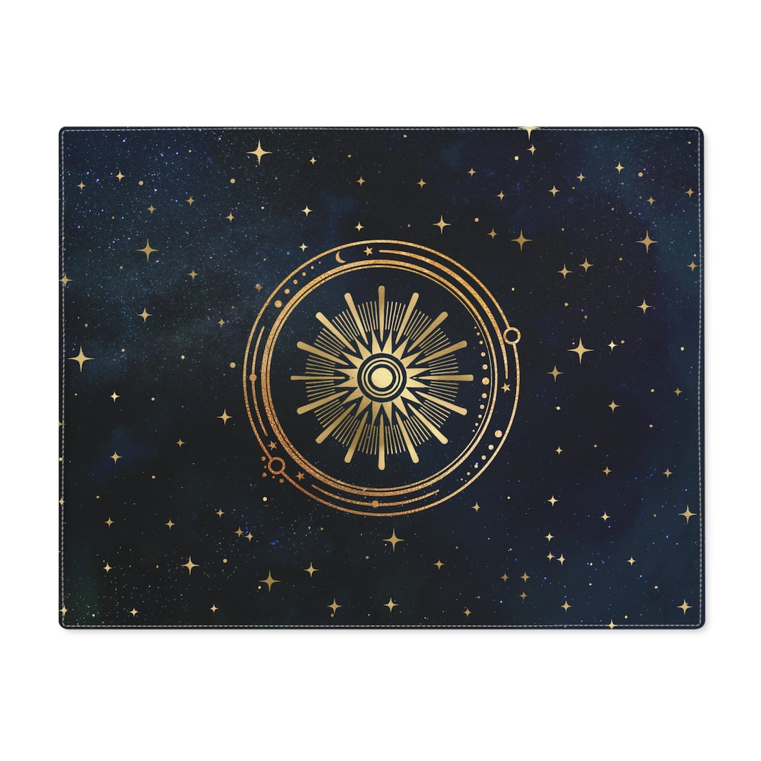 Tarot Cloth Night Sky Celestial Tarot Reading Mat Rune Mat Rune Casting ...