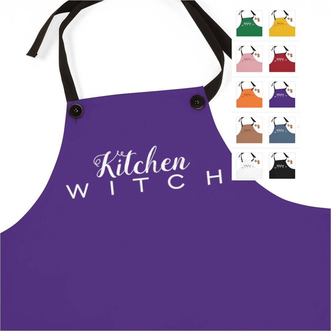 Kitchen Witch Apron - COLOR MAGICK - Magickal Correspondences, 11 ...