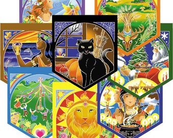 Pagan Prayer Flags - Etsy