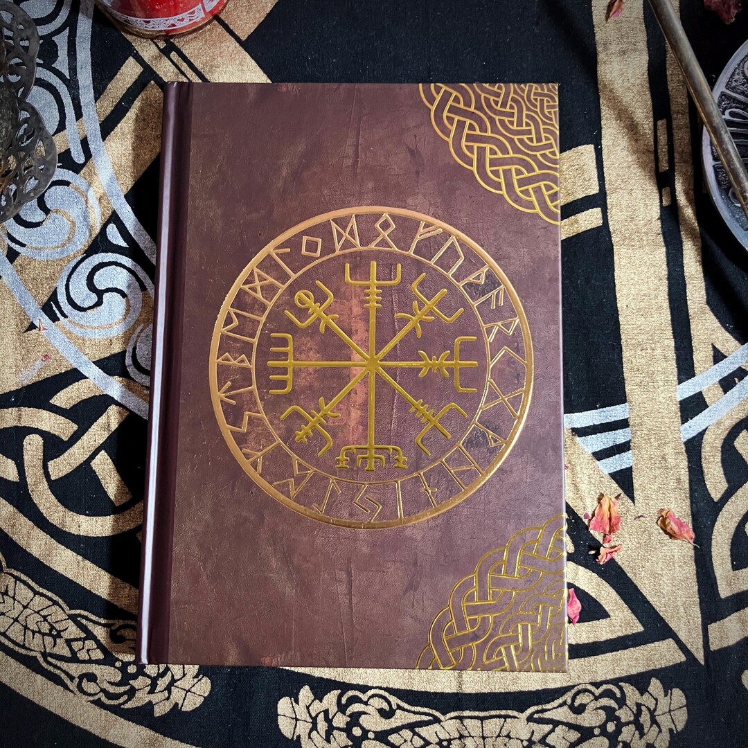 Norse Runes Blank Book of Shadows - 6x8.5" Book - 160 Page Journal ...