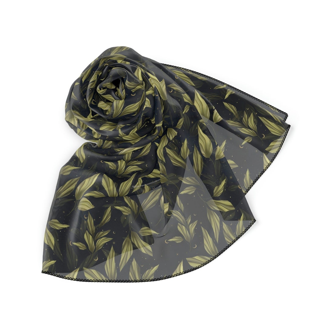 Green Witch Veil | Head Scarf - Witchy Scarf Perfect for Veiling or ...
