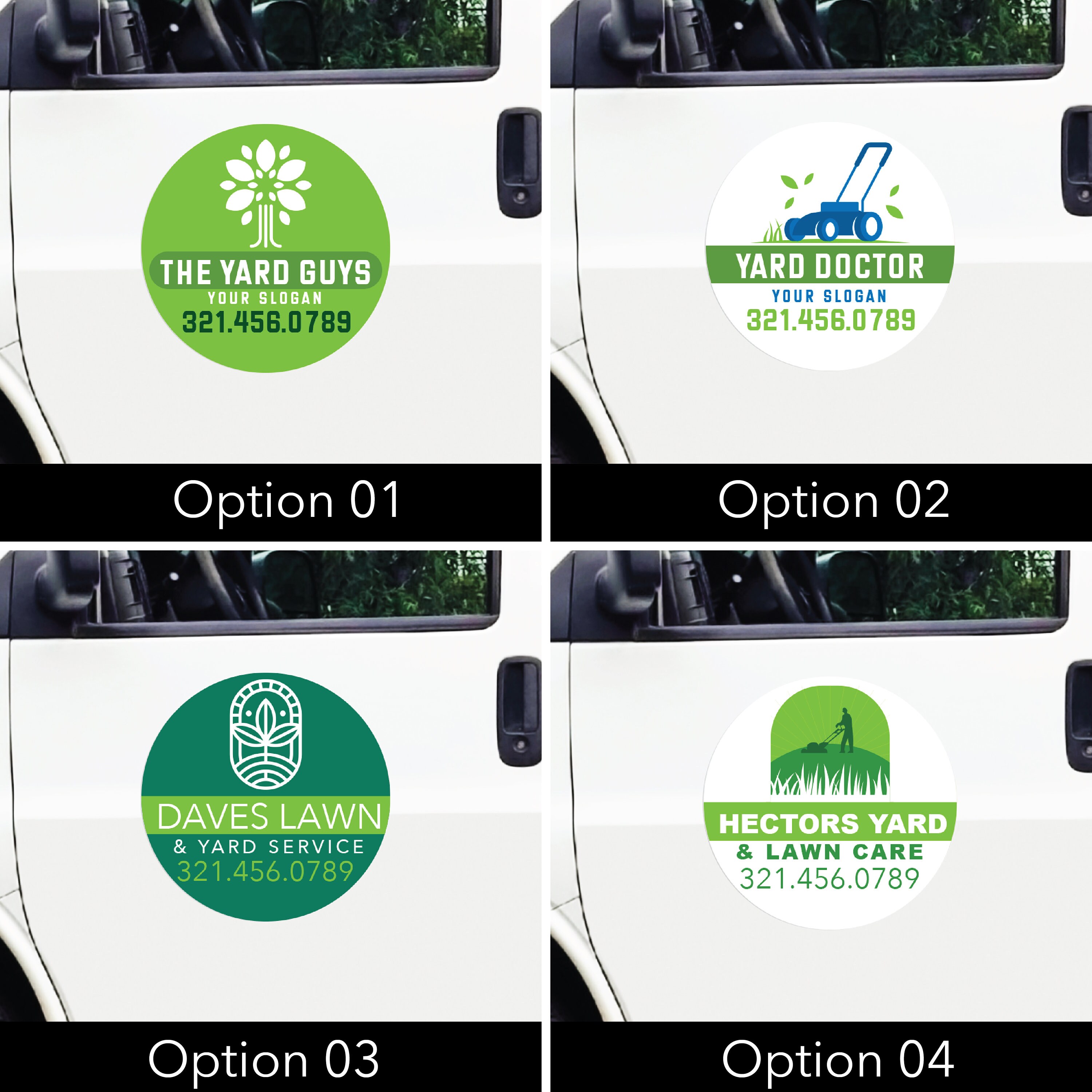 Custom Lawn Care Truck Magnet Lawn and Tree Service Car Magnet Custom ...