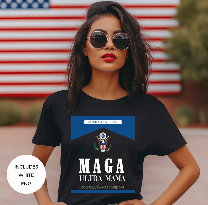Women Maga Ultra 2024 Png Maga Svg Png American Patriot Mama Png ...