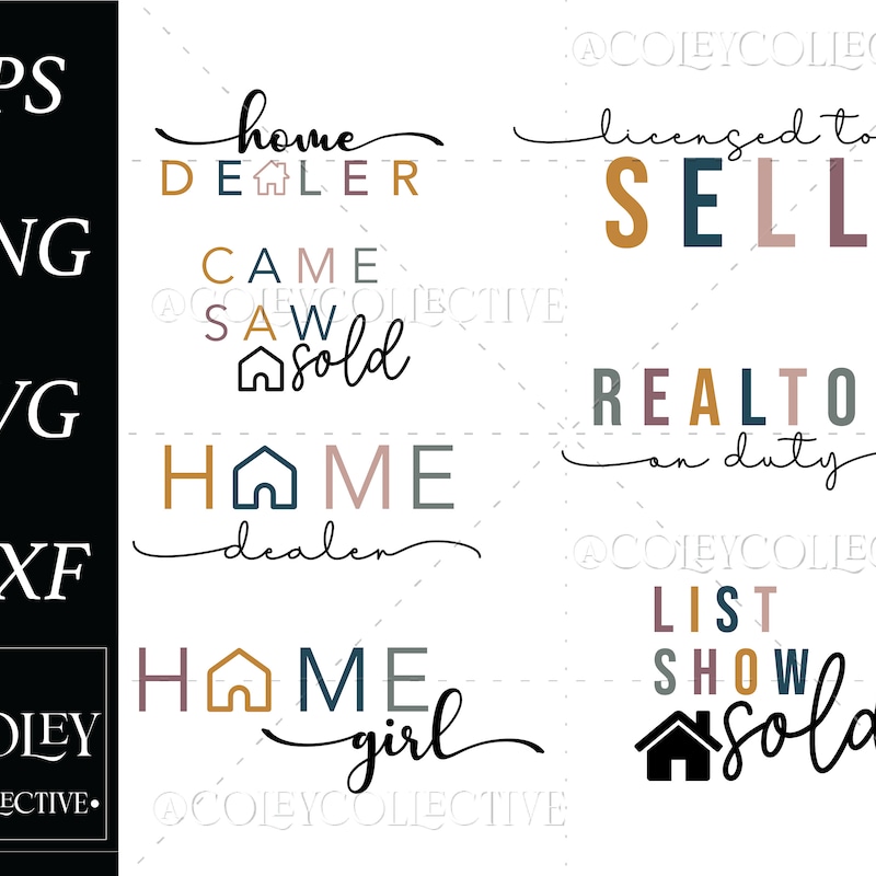 Realtor Svg - Etsy