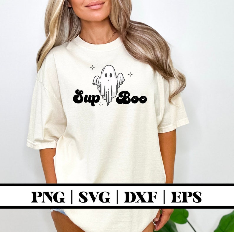 Sup Boo Shirt Png Women Halloween Party Shirt Png Hey Boo Tumble ...
