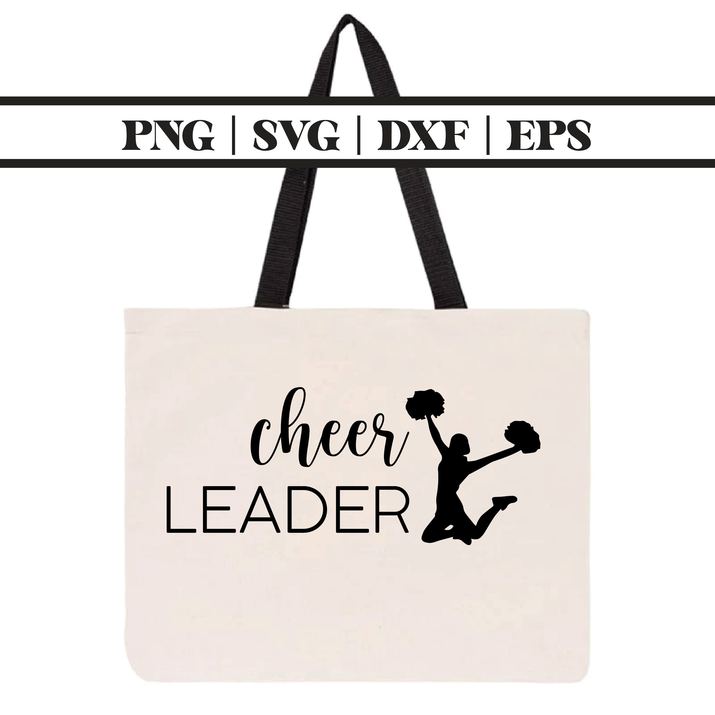 Cheerleader Silhouette SVG Bundle Cheerleader Mom Cut File Cheer Team ...