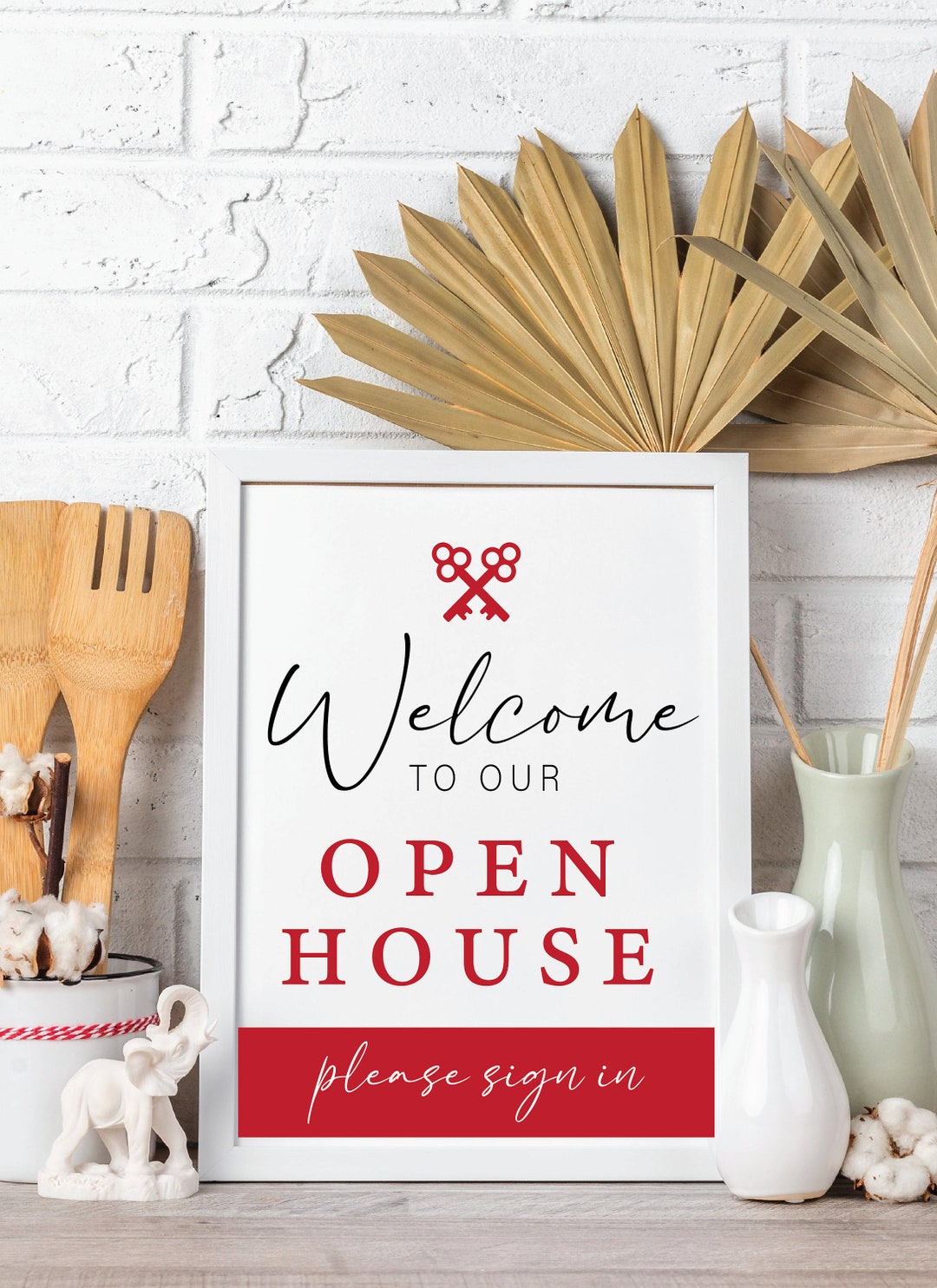 Realtor Sign in Sheet Printable Real Estate Marketing Material - Etsy