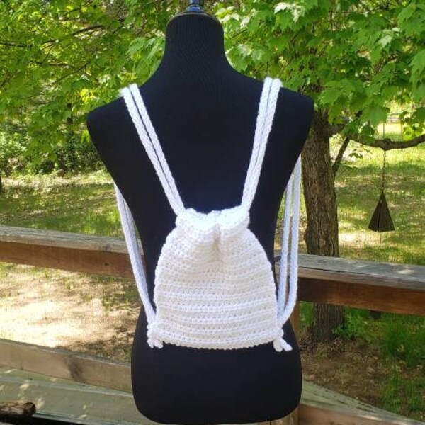 Drawstring Backpack - Etsy