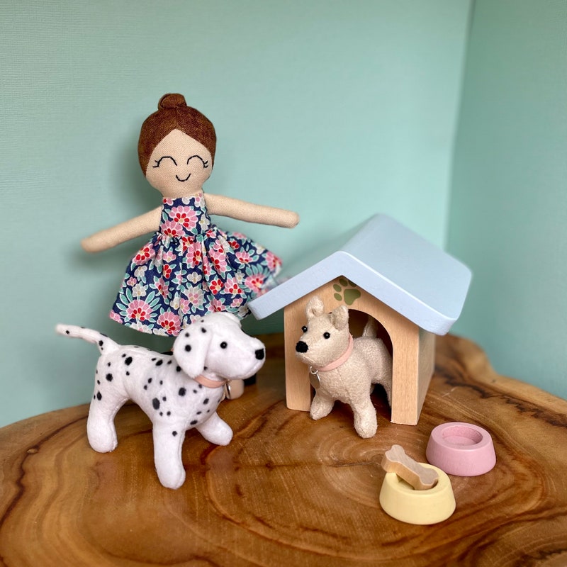 1:12 Dollhouse Dog Handmade - Etsy
