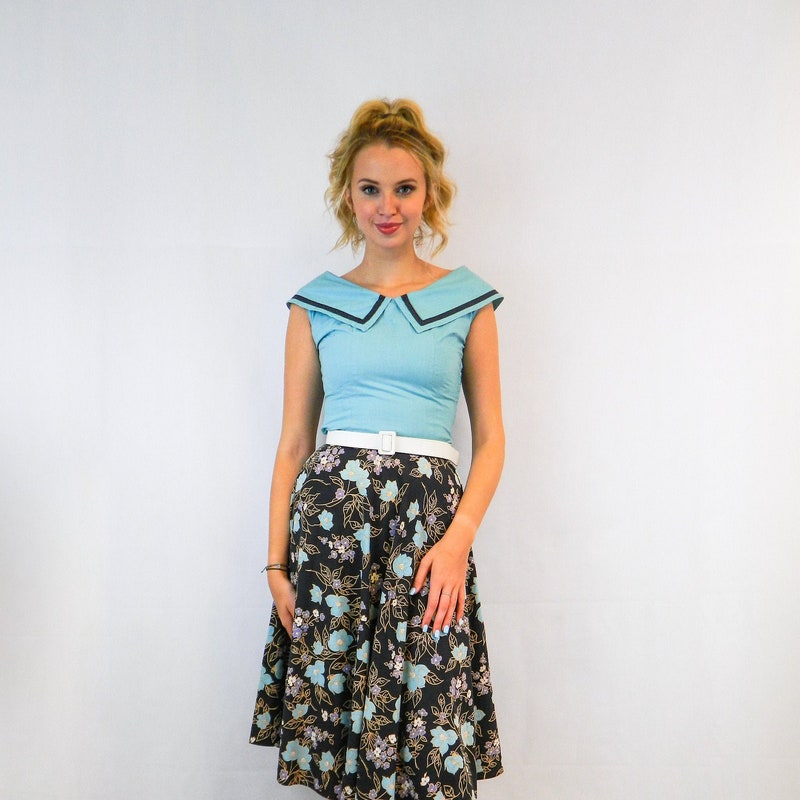 Skirt and Blouse Set - Etsy