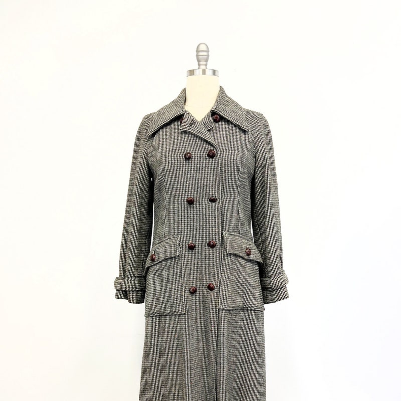 Wool Tweed Coat - Etsy
