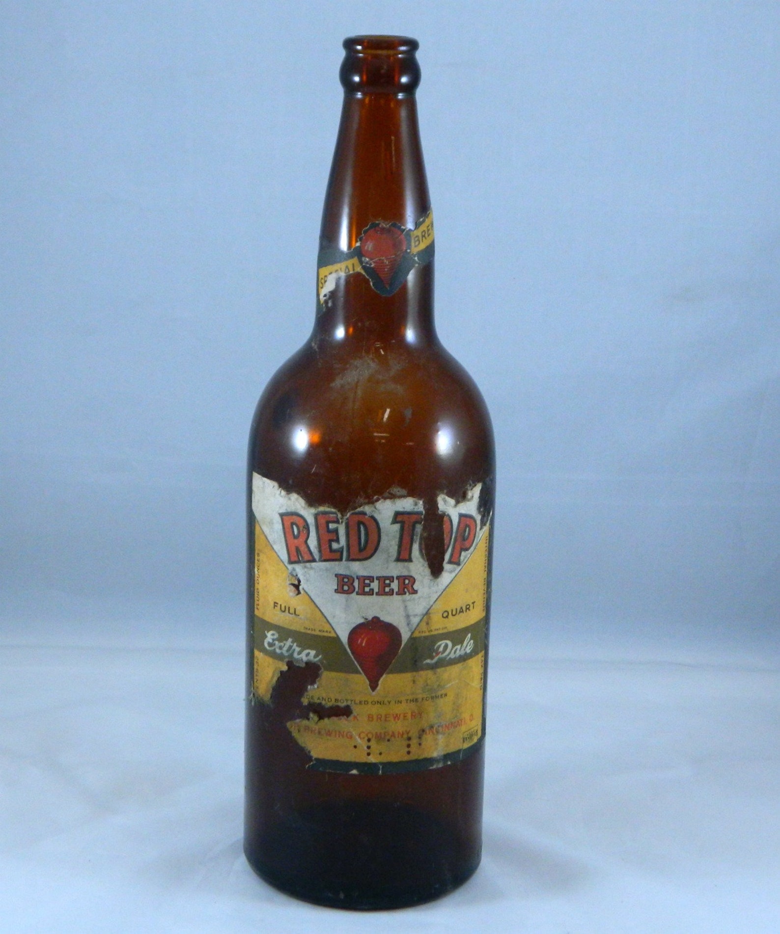 1930s Beer Bottle ... Red Top Beer Extra Pale ... Full Quart - Etsy