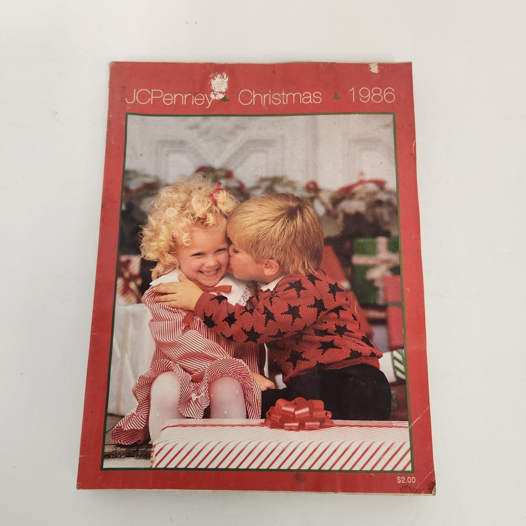 Vintage 1980's J C Penny's 1986 Christmas Catalog - Etsy