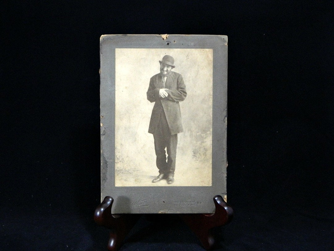 Antique Vaudeville Portrait of David Warfield ... Cabinet Card C. 1900 ...