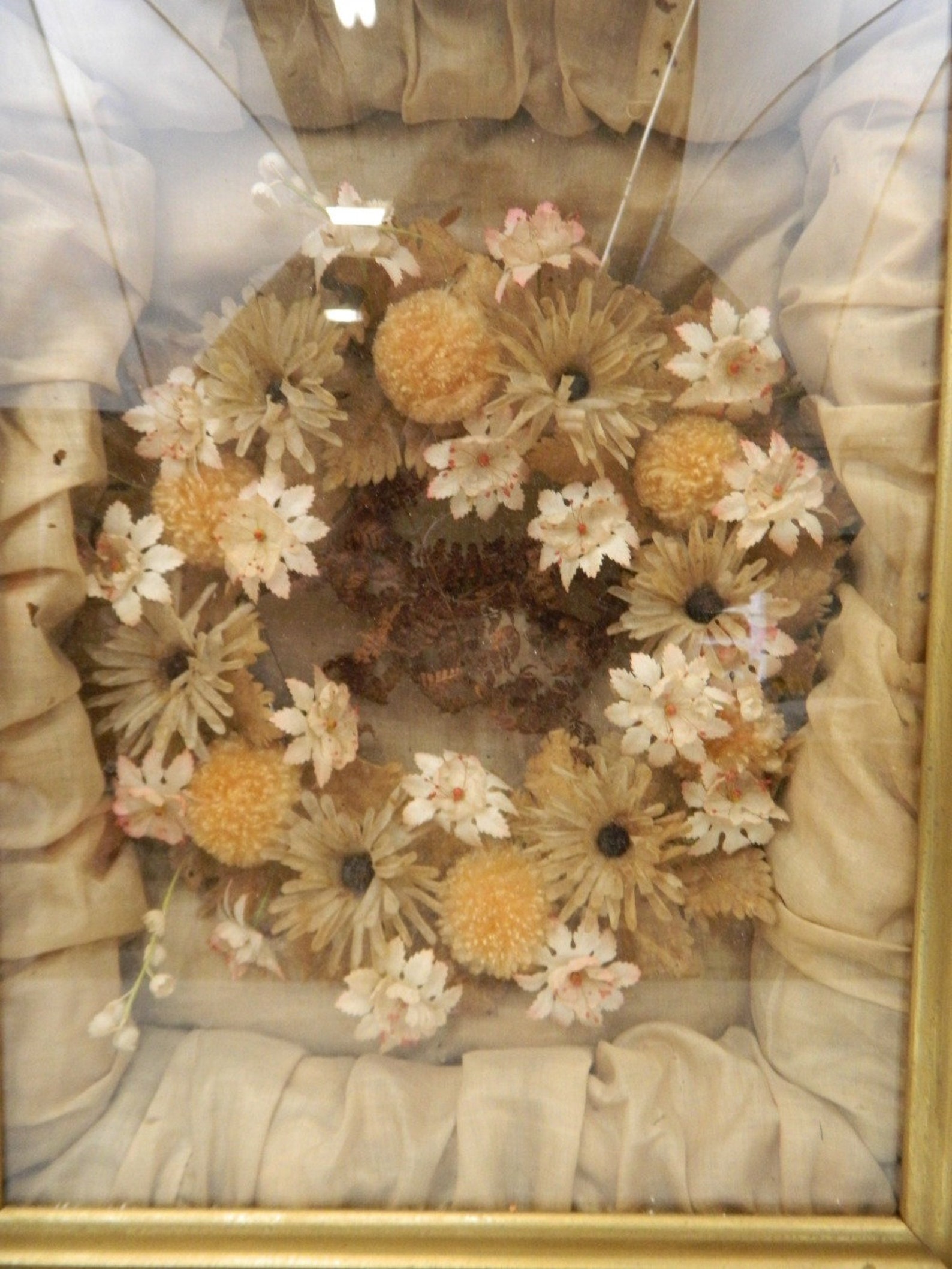 Antique Late 1800s Mourning Box Funeral Flower Shadow Box - Etsy