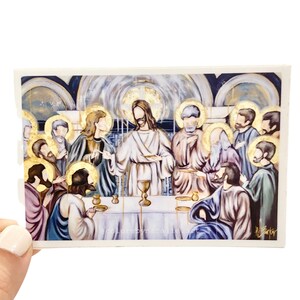 Last Supper Sticker the Last Supper Sticker Last Supper Gift - Etsy