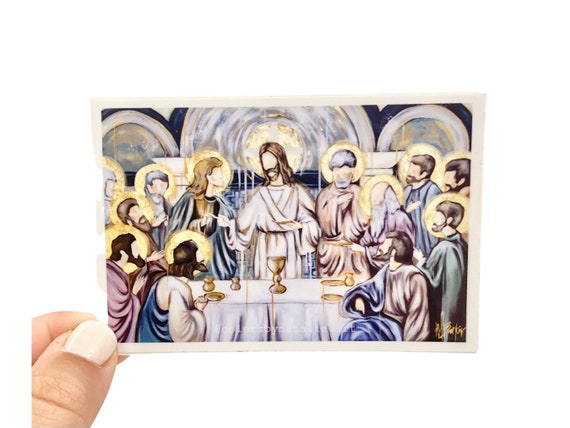 Last Supper Sticker the Last Supper Sticker Last Supper Gift - Etsy