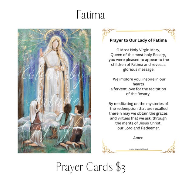Our Lady of Fatima - Etsy
