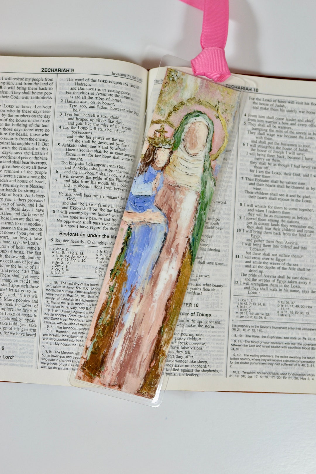 St. Anne Bookmark, Memorare, Catholic Prayer Gift, Book Nerd, Mother of ...