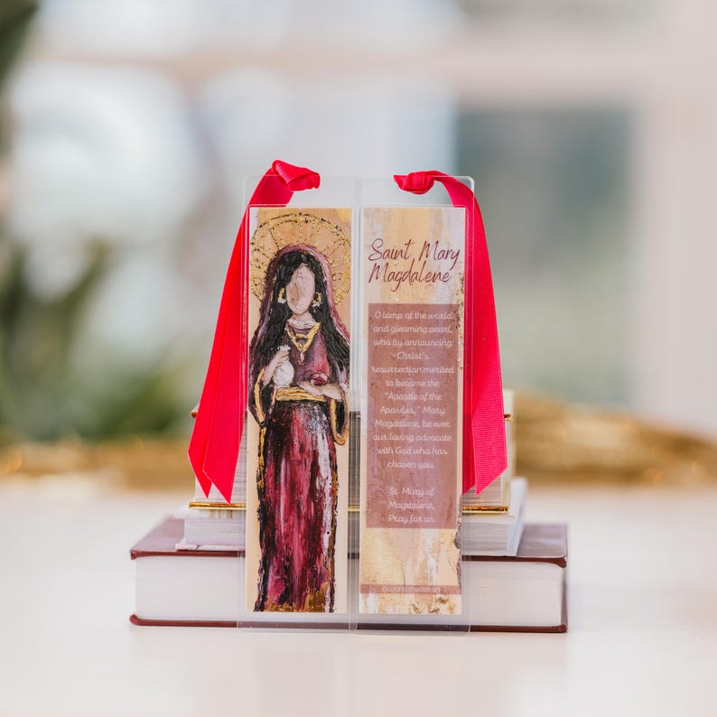 Saint Mary Magdalene Bookmark - Etsy