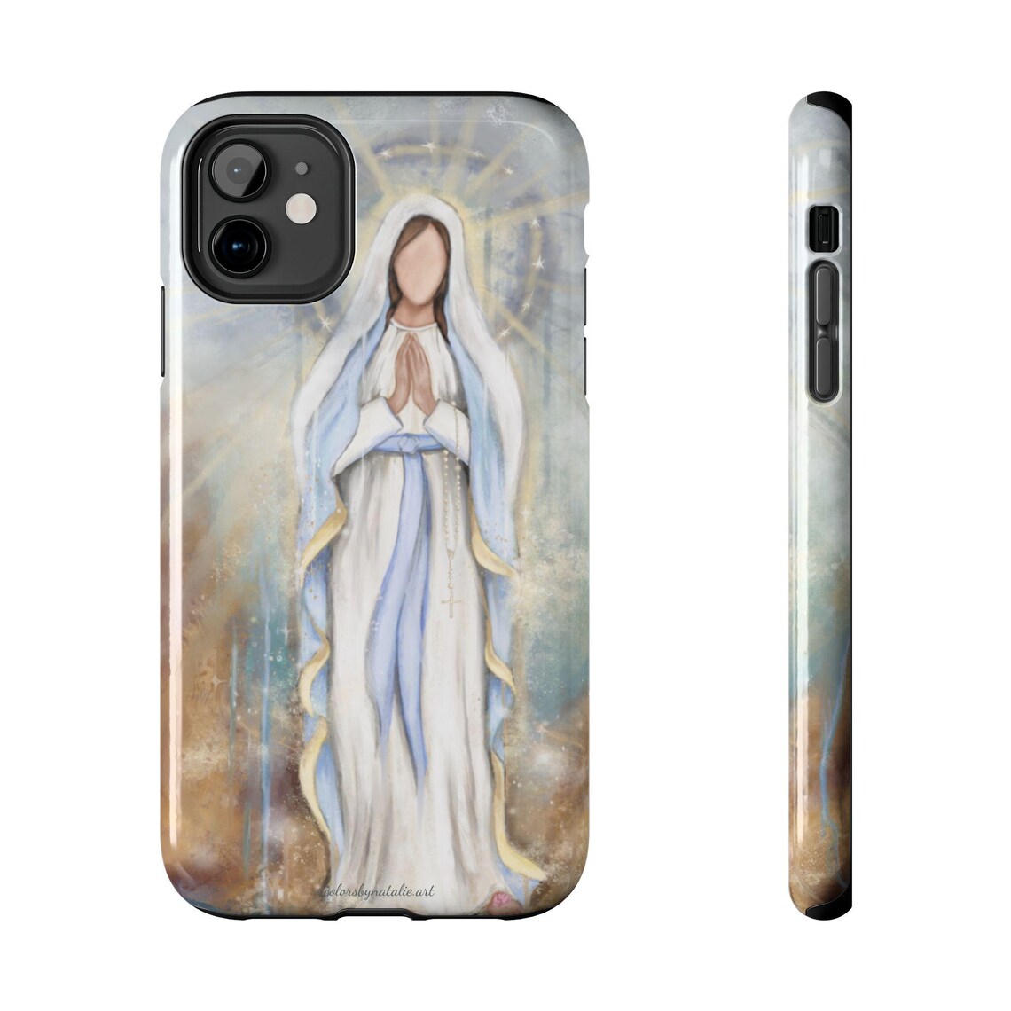 Lourdes Phone Case, Our Lady of Lourdes Gifts, Valentine Day Gifts ...