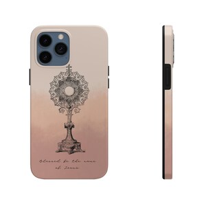 Eucharist Phone Case, Blessed Be the Name of Jesus, Jesus Phone Case ...