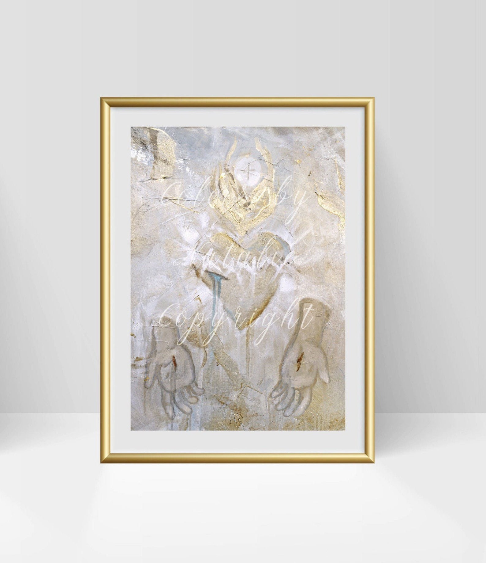 Modern Catholic Art Stigmata Jesus Art Jesus Art Print - Etsy