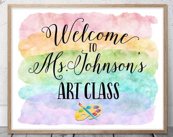 Welcome to Class Poster | Etsy