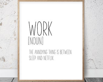 Funny work signs | Etsy