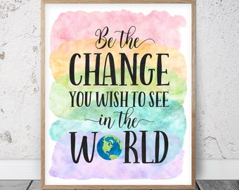 Be the Change You | Etsy