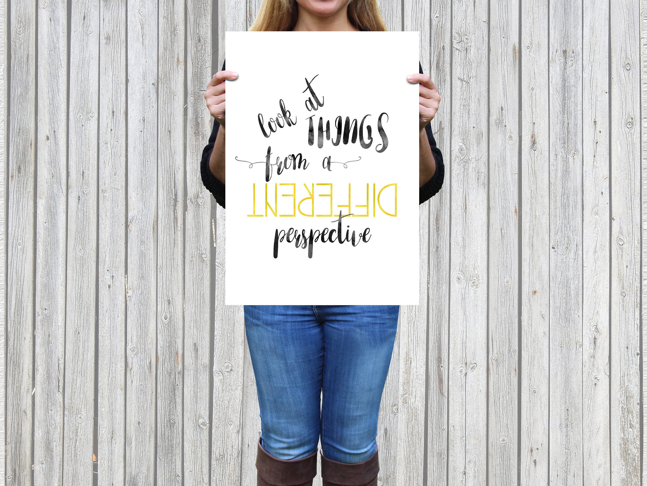 Funny Printable Quotes Typography Print Inspirational Wall | Etsy