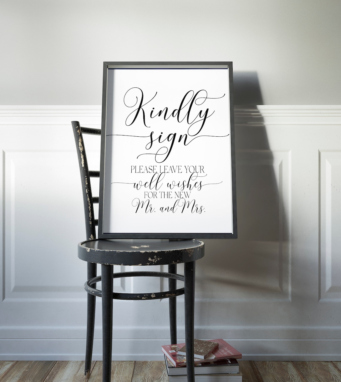 Kindly Sign Well Wishes Printable Wedding Signs Wedding | Etsy