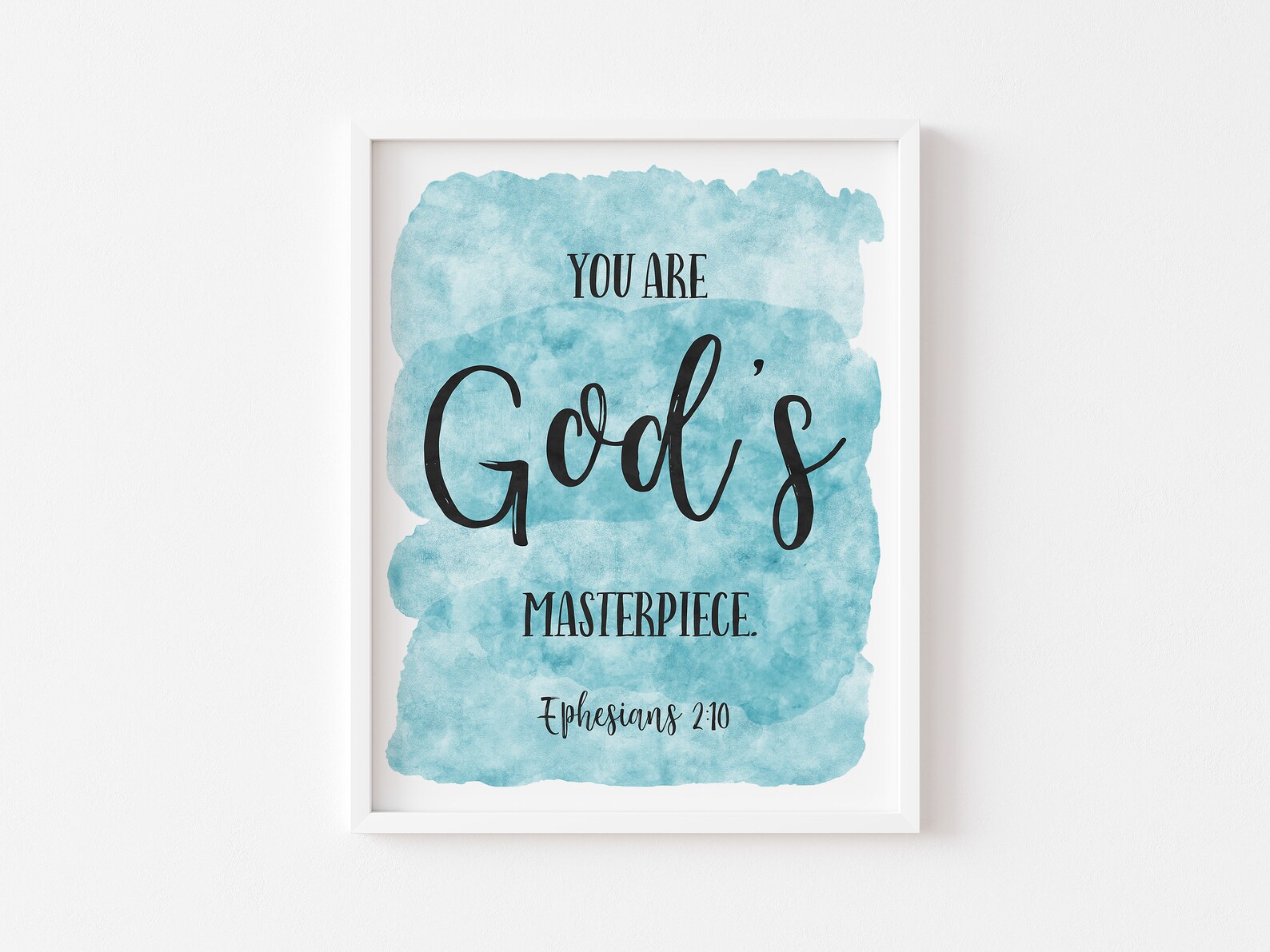 You Are God's Masterpiece Ephesians 2:10 Bible Verse | Etsy