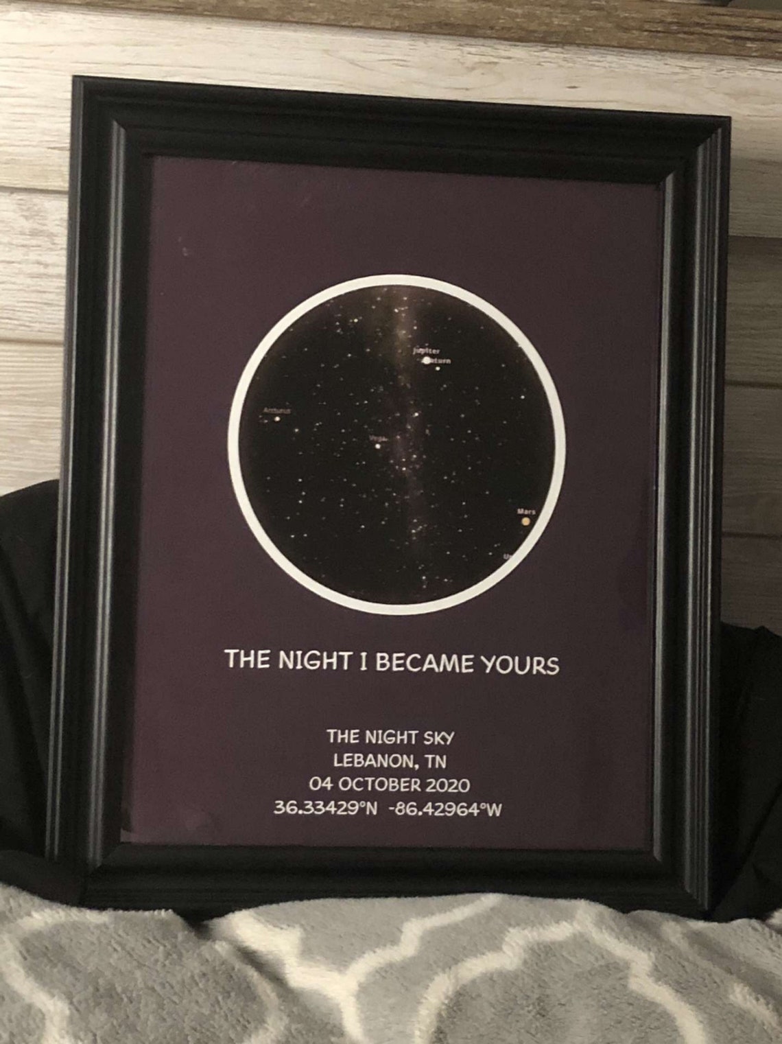 Custom Made Star Maps - Etsy