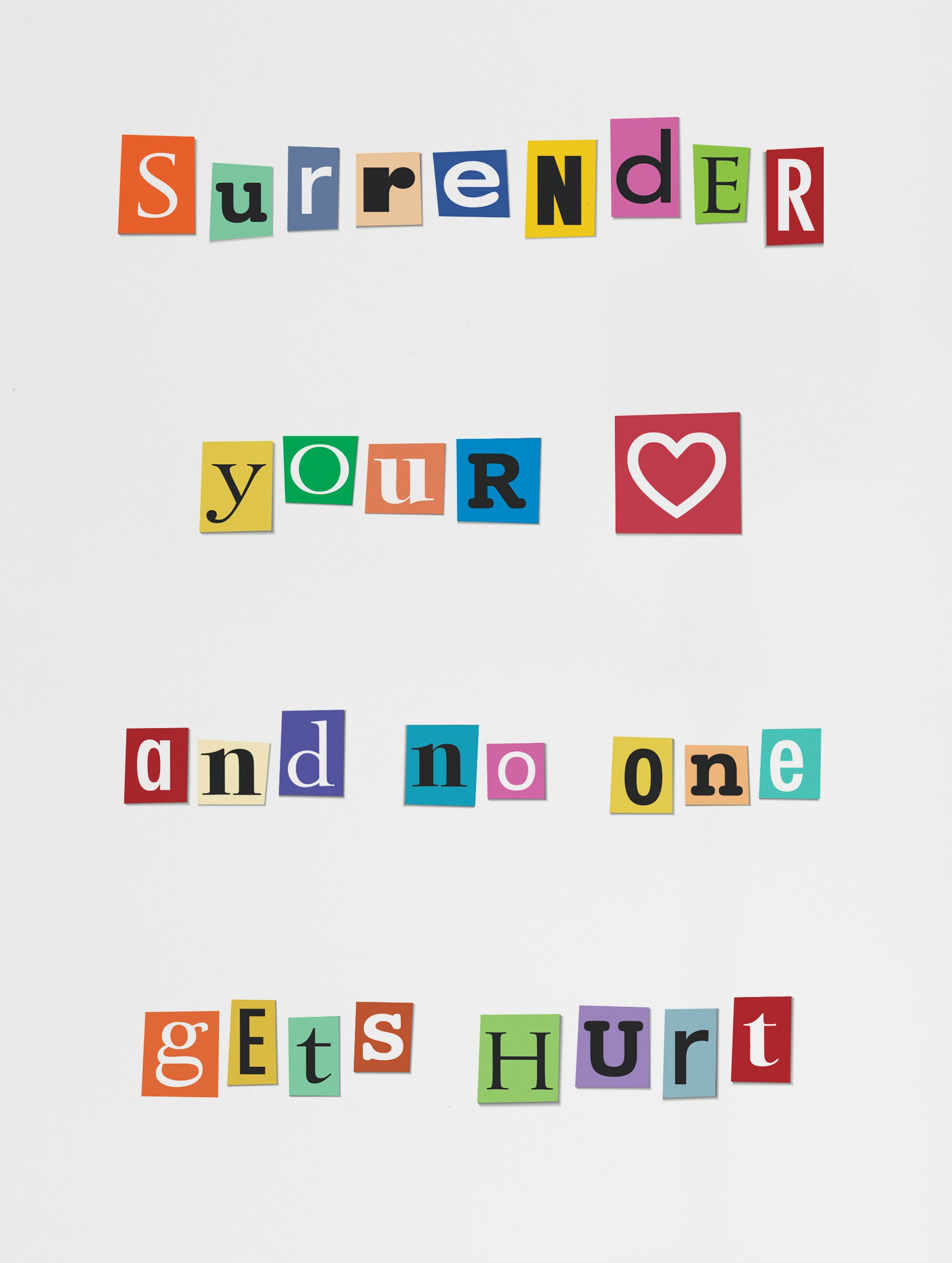 Ransom Note Custom Art Print - Etsy
