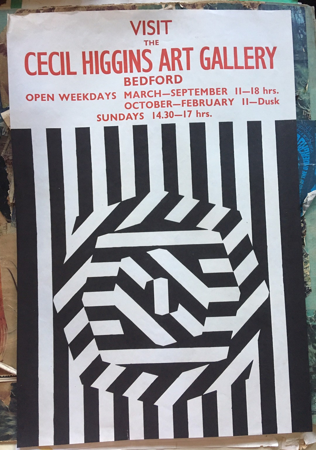 Vintage Cecil Higgins Gallery Poster 1960s - Etsy