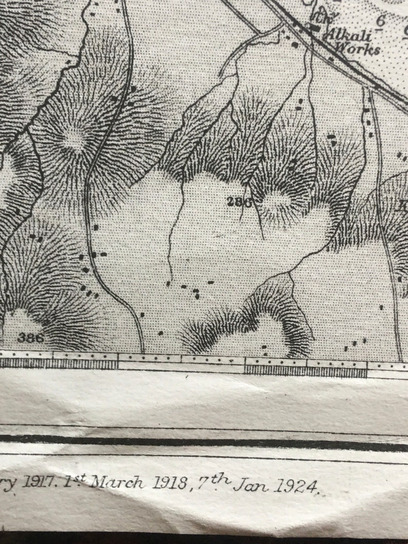 Big Antique Admiralty Map 1930s Great Ormes Head to Liverpool. Etched ...