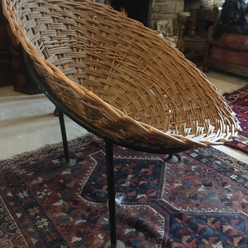 Basket Chair - Etsy