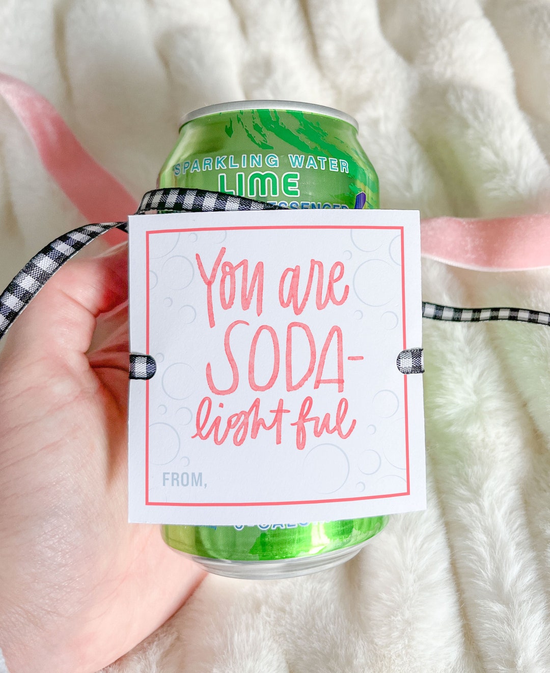 Soda-lightful Valentine's Day Card | Valentine Digital Download | Kids ...