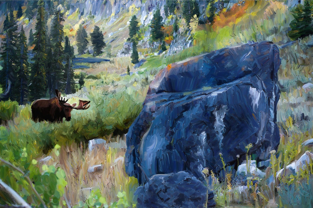 Tony Grove Art Print, Logan Canyon Utah, Tony Grove Painting ...