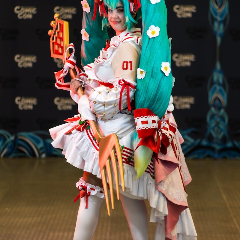 Hatsune Miku Strawberry Figure - Etsy