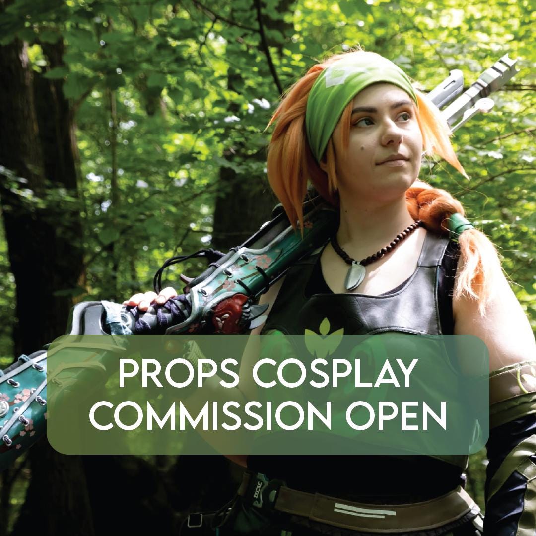 Custom Cosplay Props Commission | Handmade Shields, Staffs ...