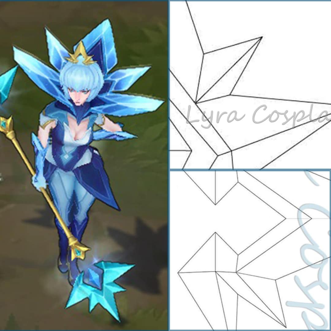 Cosplay Blueprint - Elementalist Lux - Ice Wand and Crown (league of ...