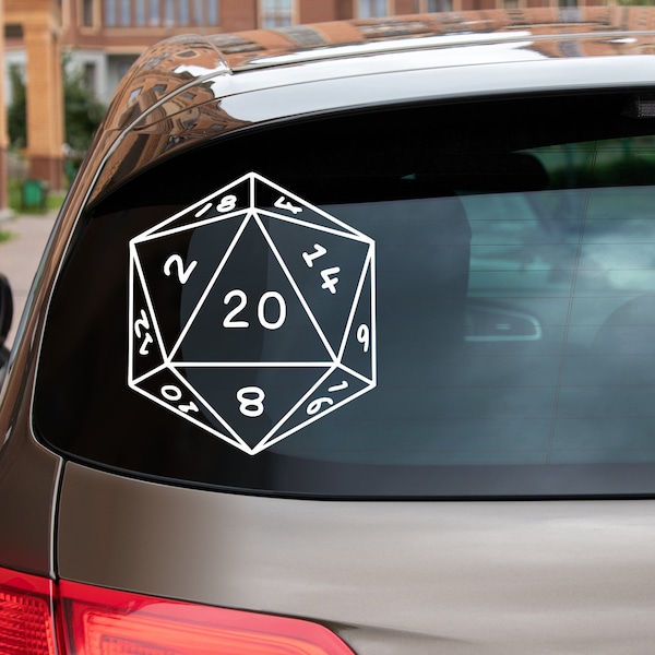 Dnd Car Decal - Etsy
