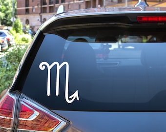Scorpio Zodiac Symbol Decal - Etsy